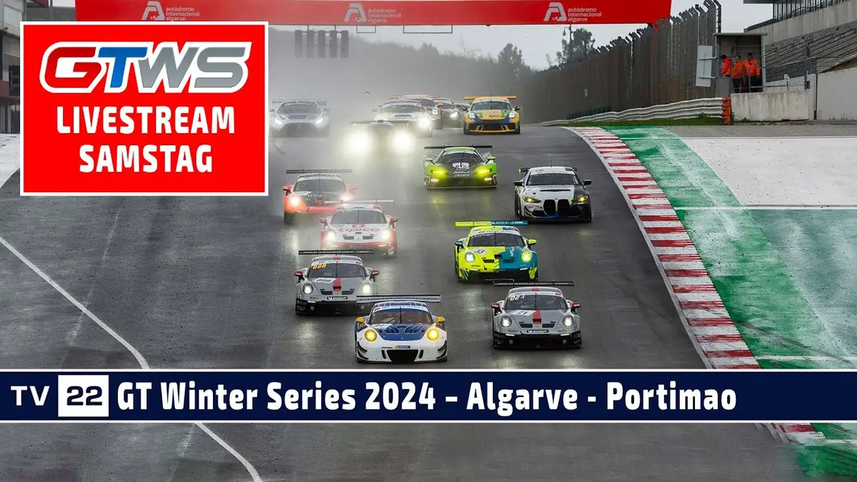 LIVE GT WINTER SERIES - Portimao | Round 2: Saturday 20. January 2024 ...