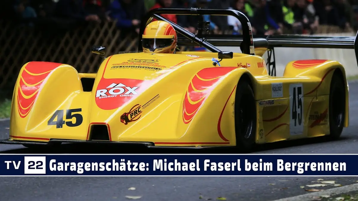 Garagenschätze: Michael Faserl mit seinem Gruppe C PRC S4 Prototypen ...