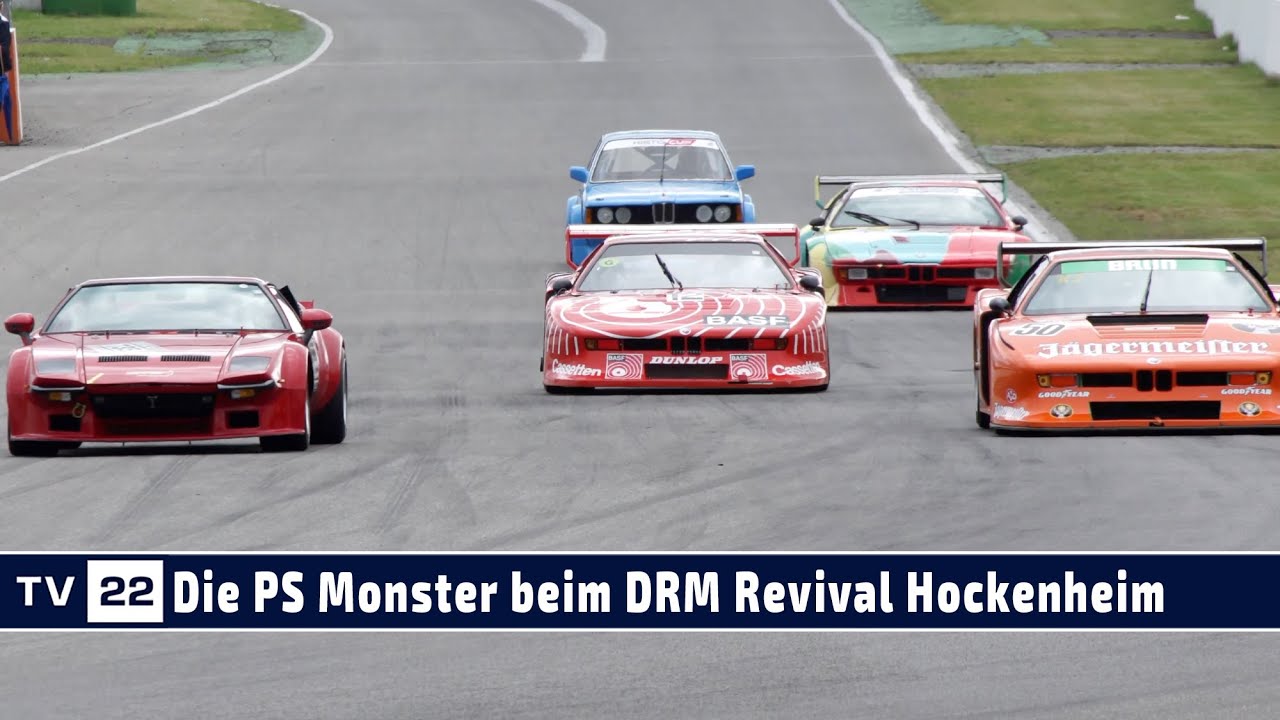 MOTOR TV22: Die PS Monster beim DRM Revival ADAC Hockenheim Historic ...