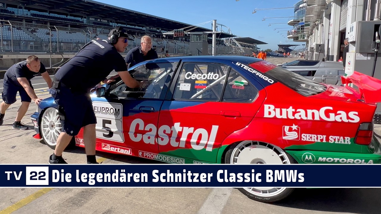 MOTOR TV22: Schnitzer Classic BMW 320i E36 STC & BMW E36 STW beim ...
