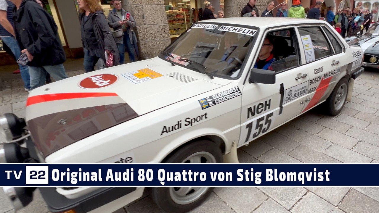 MOTOR TV22: Audi 80 Quattro von Stig Blomquist - Original Werksauto ...