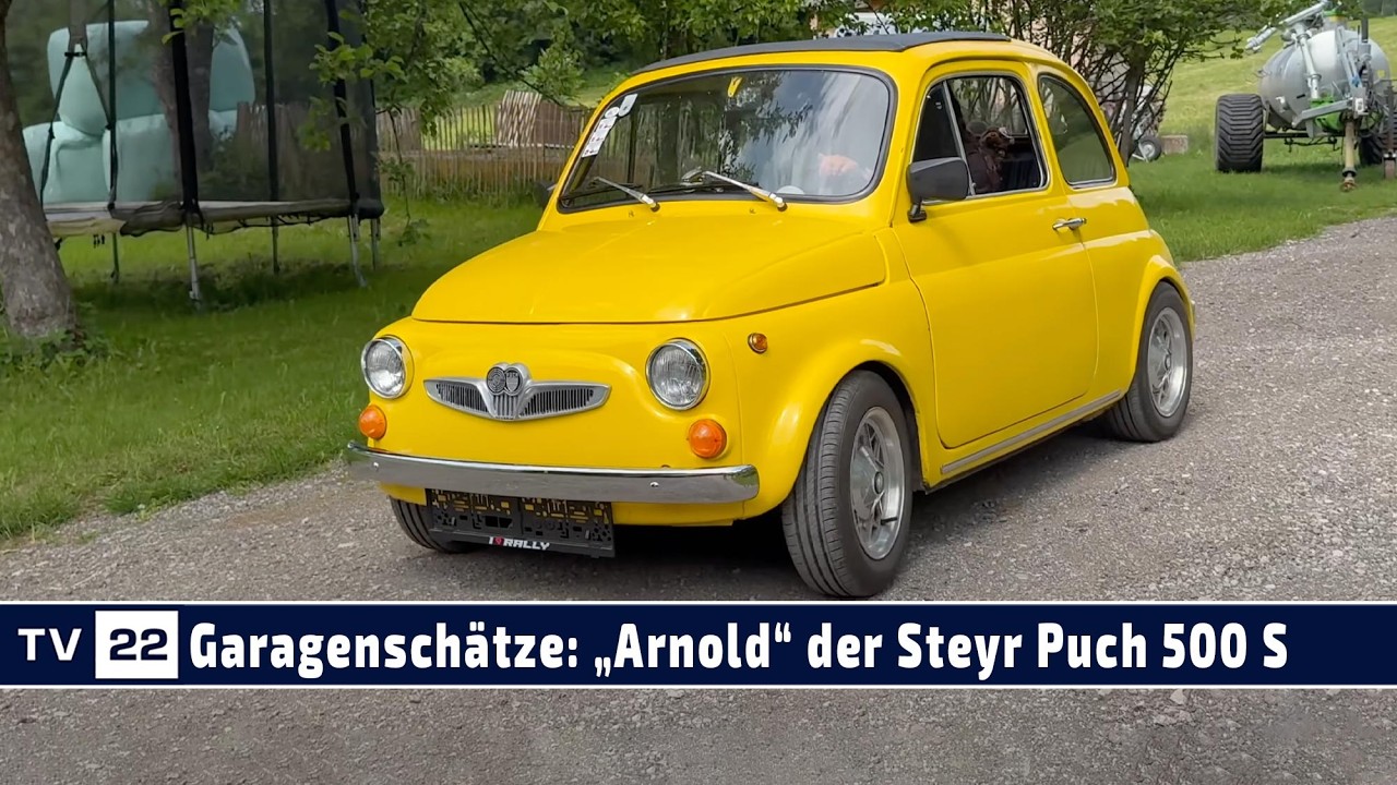 Garagenschätze: Der Steyr Puch 500 S "Arnold" von Christine Dorfner | TV22