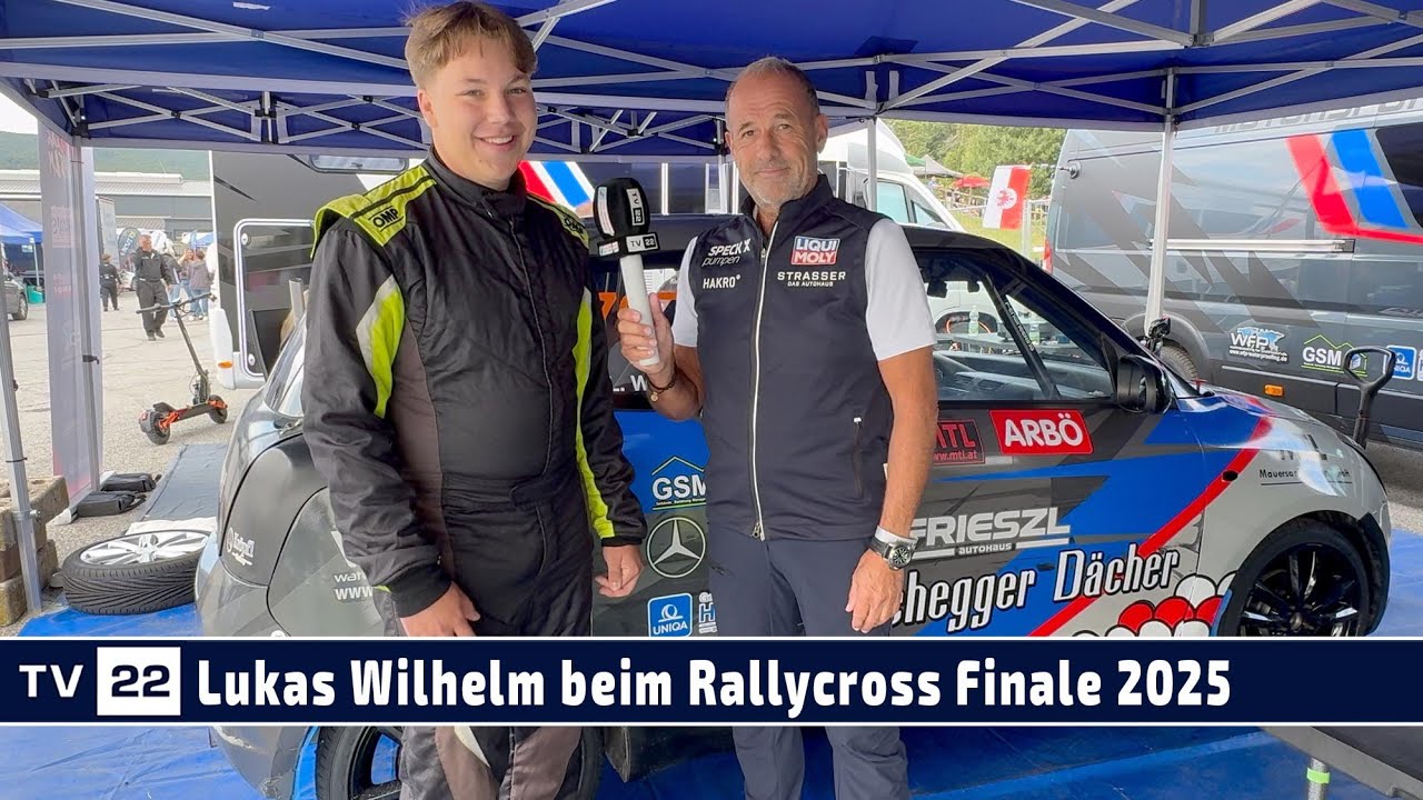 MOTOR TV22: Lukas Wilhelm beim Finale der Österreichischen Rallycross ...